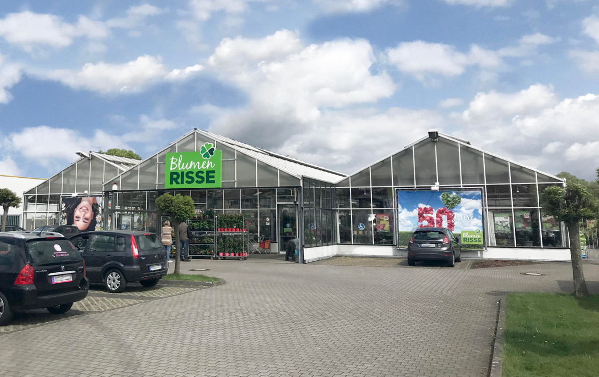 Blumenmarkt Heins­berg - Blumen Risse