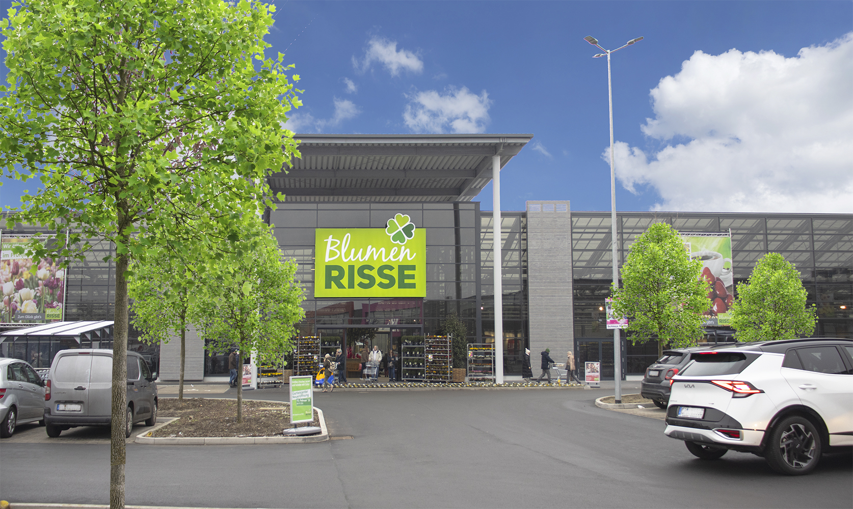 Gartencenter Recklinghausen-Süd - Blumen Risse